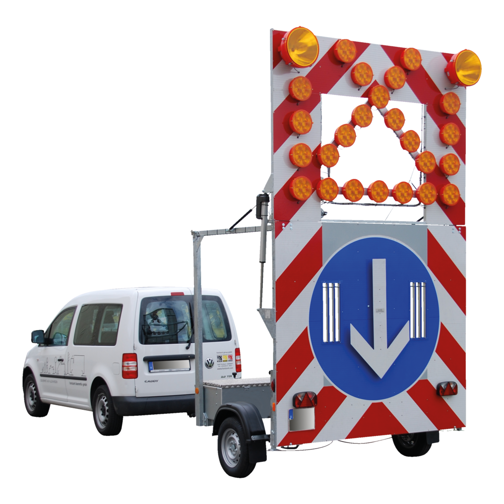 Mobile warning trailer FA 1